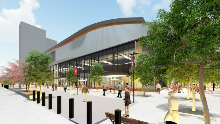 Calgary Event Centre renderings show plaza, ‘ribbon’ design - Calgary ...