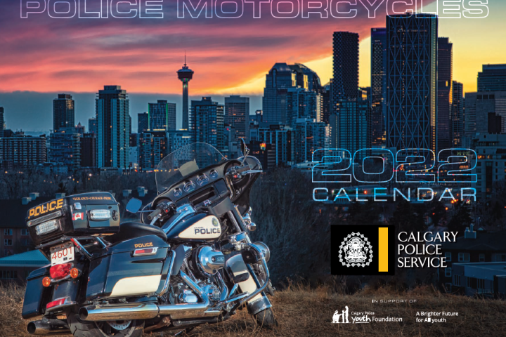 2022 Motorcycle Unit Calendar, supported by Global Calgary & 770 CHQR ...