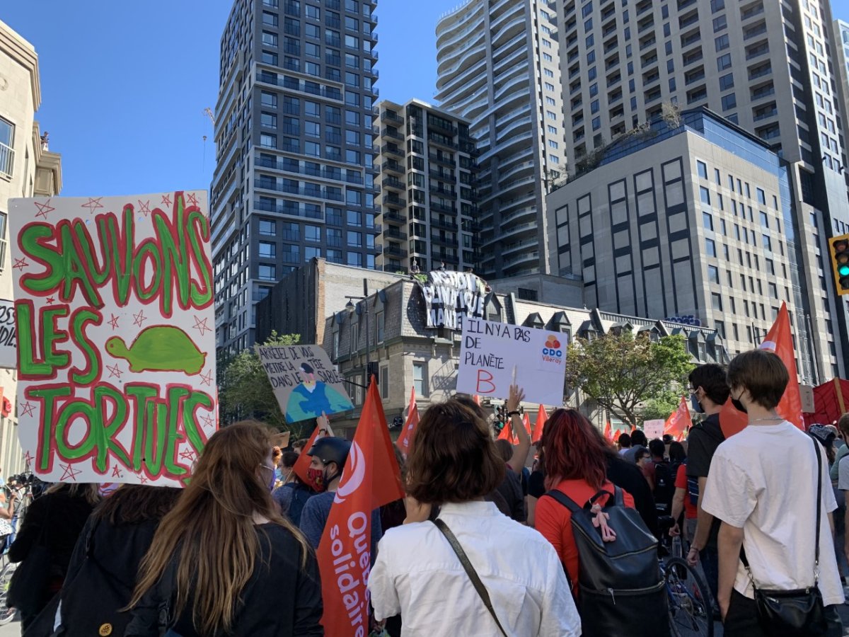 Thousands march in Montreal to demand urgent climate and social action ...