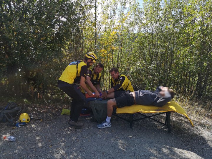 Injured rock climber rescued by Central Okanagan Search and Rescue ...