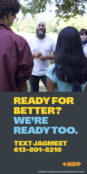 Federal Election Ad – New Democratic Party of Canada