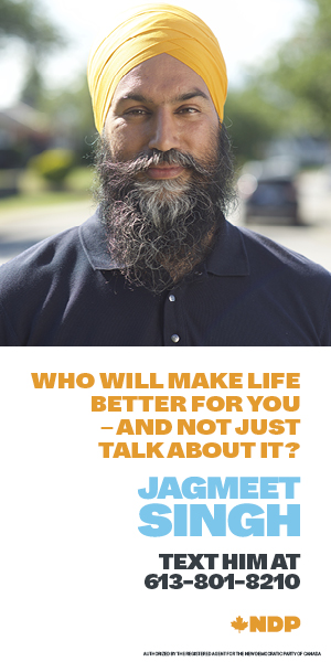 Federal Election Ad – New Democratic Party of Canada