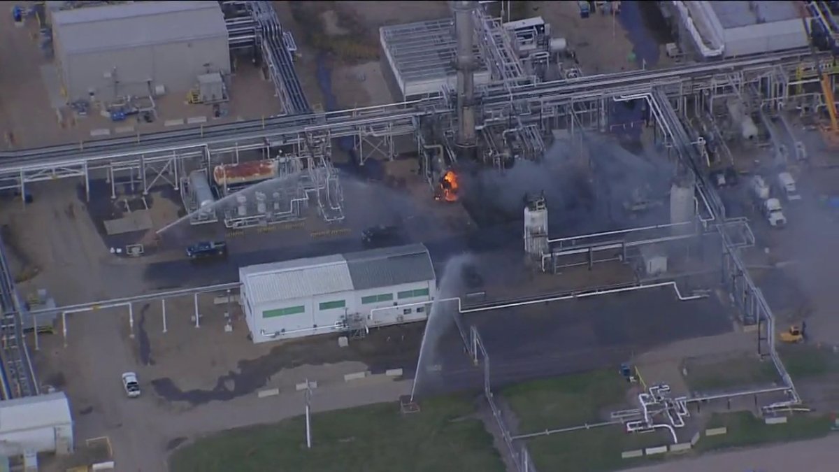 Person taken to hospital following fire at Fort Saskatchewan natural ...