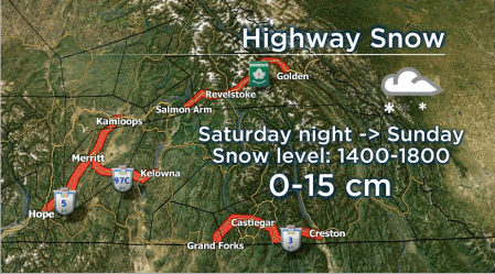 Environment Canada issues snowfall statement for mountain passes in B.C ...
