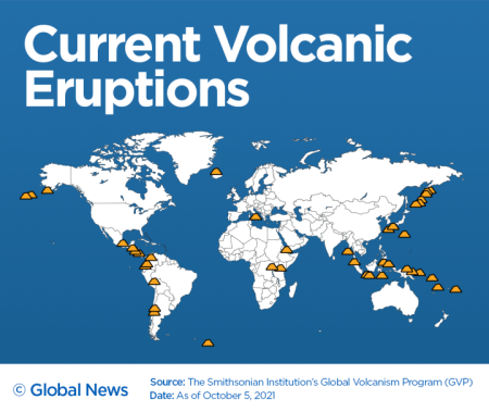 Beyond the lava: Where are volcanoes erupting and how long can they ...