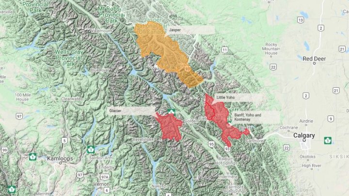 Avalanche bulletins issued for parts of Rocky Mountains; 15 to 40 cm of ...