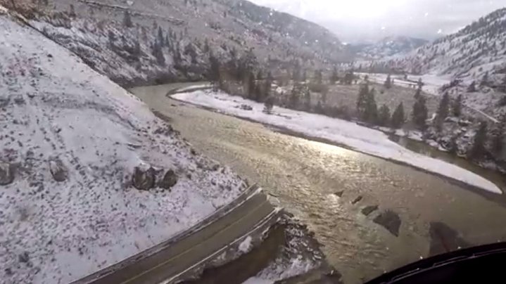 B.C. floods: Highway 8, between Merritt and Spences Bridge ...