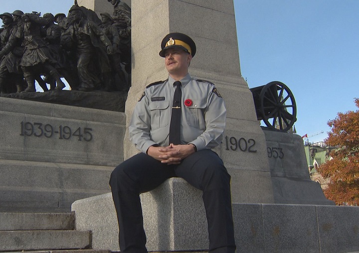 Saskatchewan RCMP officer chosen as sentry for national Remembrance Day ...