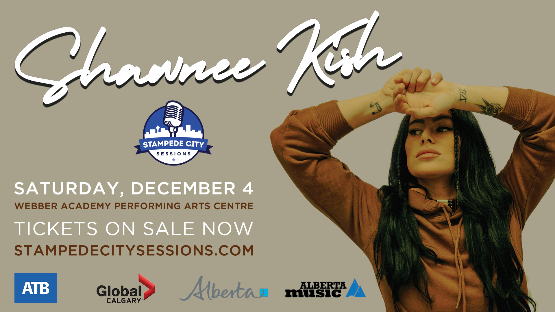 Stampede City Sessions: Kane Incognito & Shawnee Kish, supported by ...