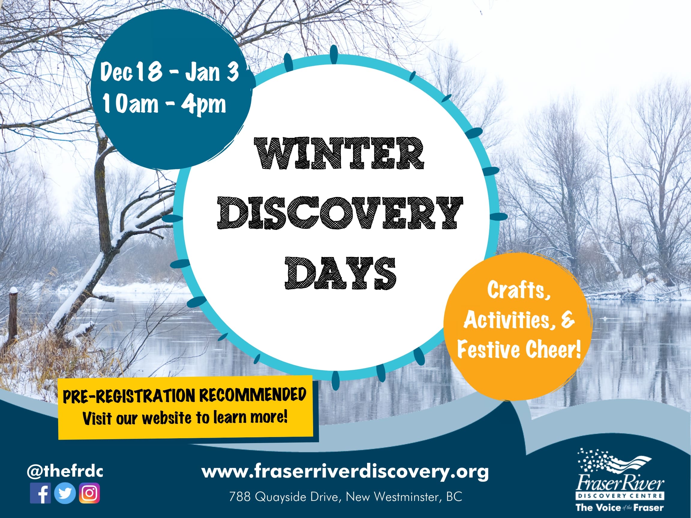 Winter Discovery Days at the Fraser River Discovery Centre - GlobalNews ...