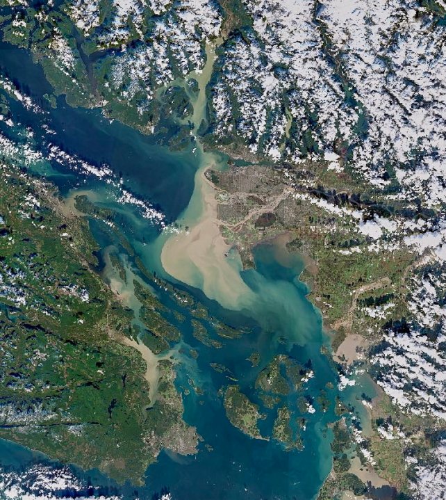 B.C.’s historic flood seen in photo from space | Globalnews.ca