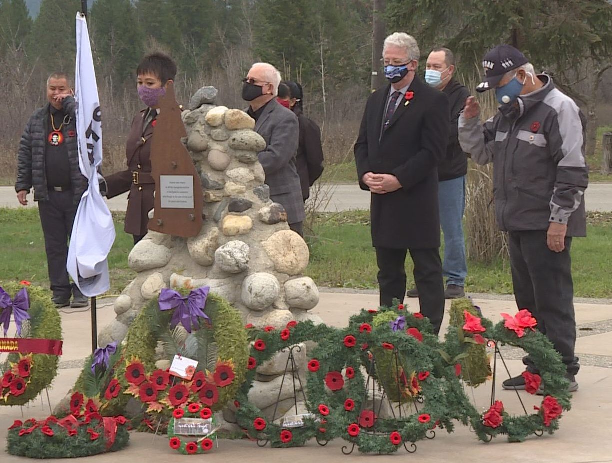 ‘Their hearts were so strong’: Splatsin Remembrance Day ceremony ...