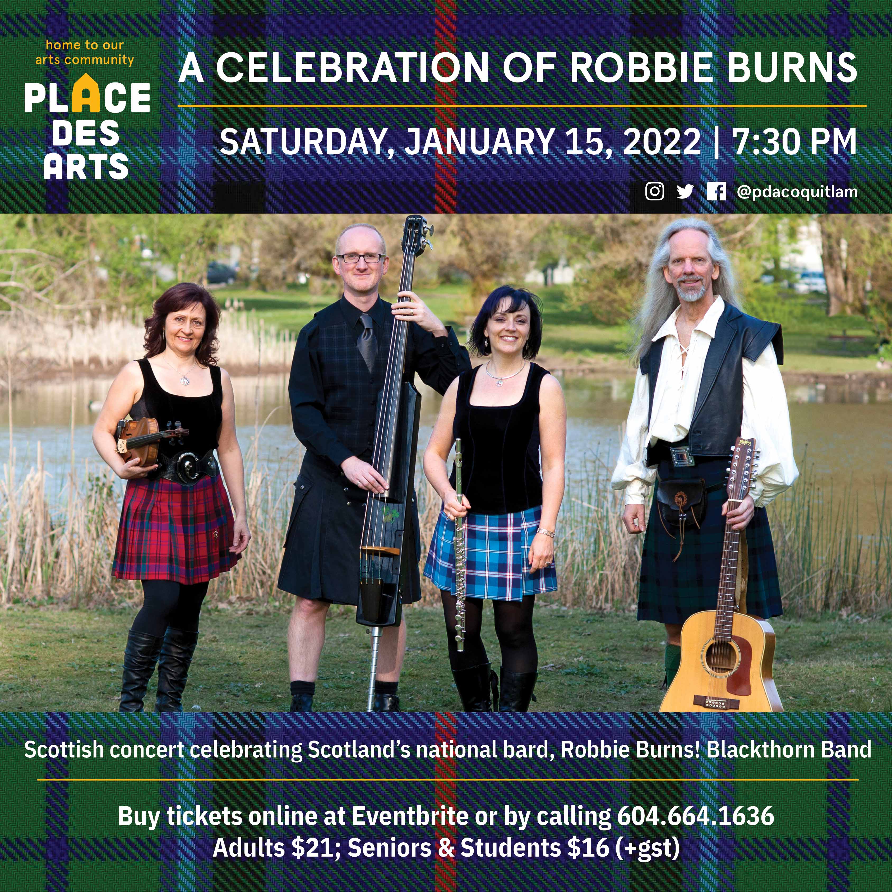 A Celebration of Robbie Burns Concert - GlobalNews Events