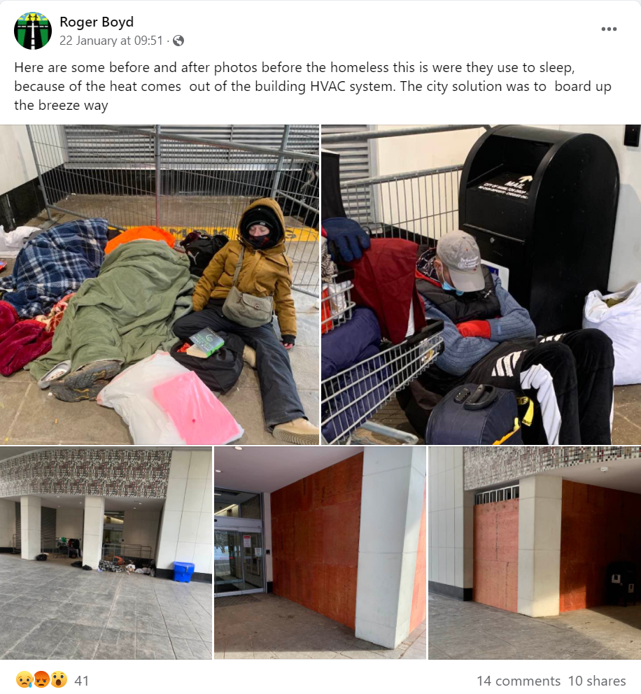 Advocates for homeless in Hamilton critical of move to board up heating ...