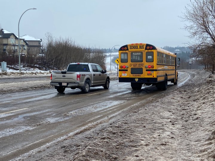 Freezing rain, snow, slippery road conditions in Edmonton area as ...