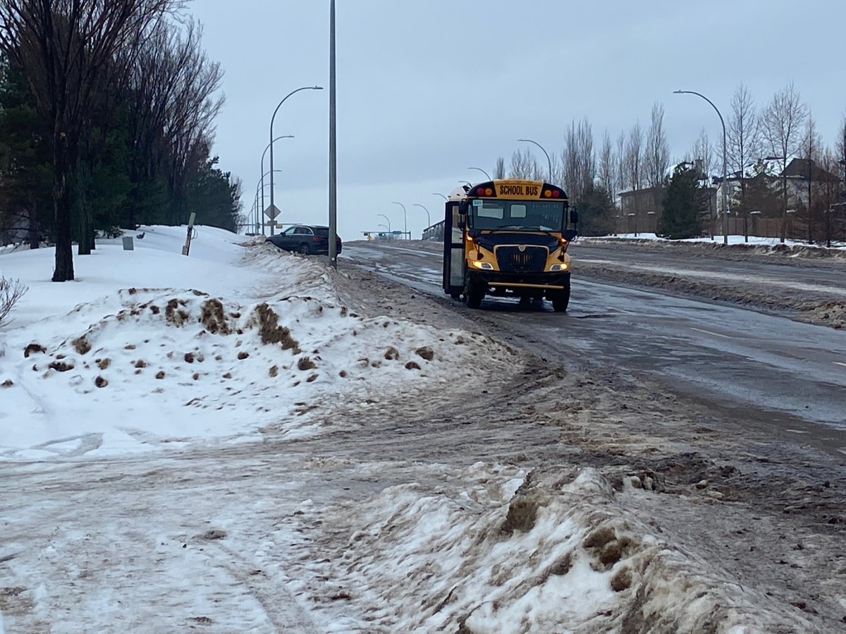 Freezing rain, snow, slippery road conditions in Edmonton area as ...