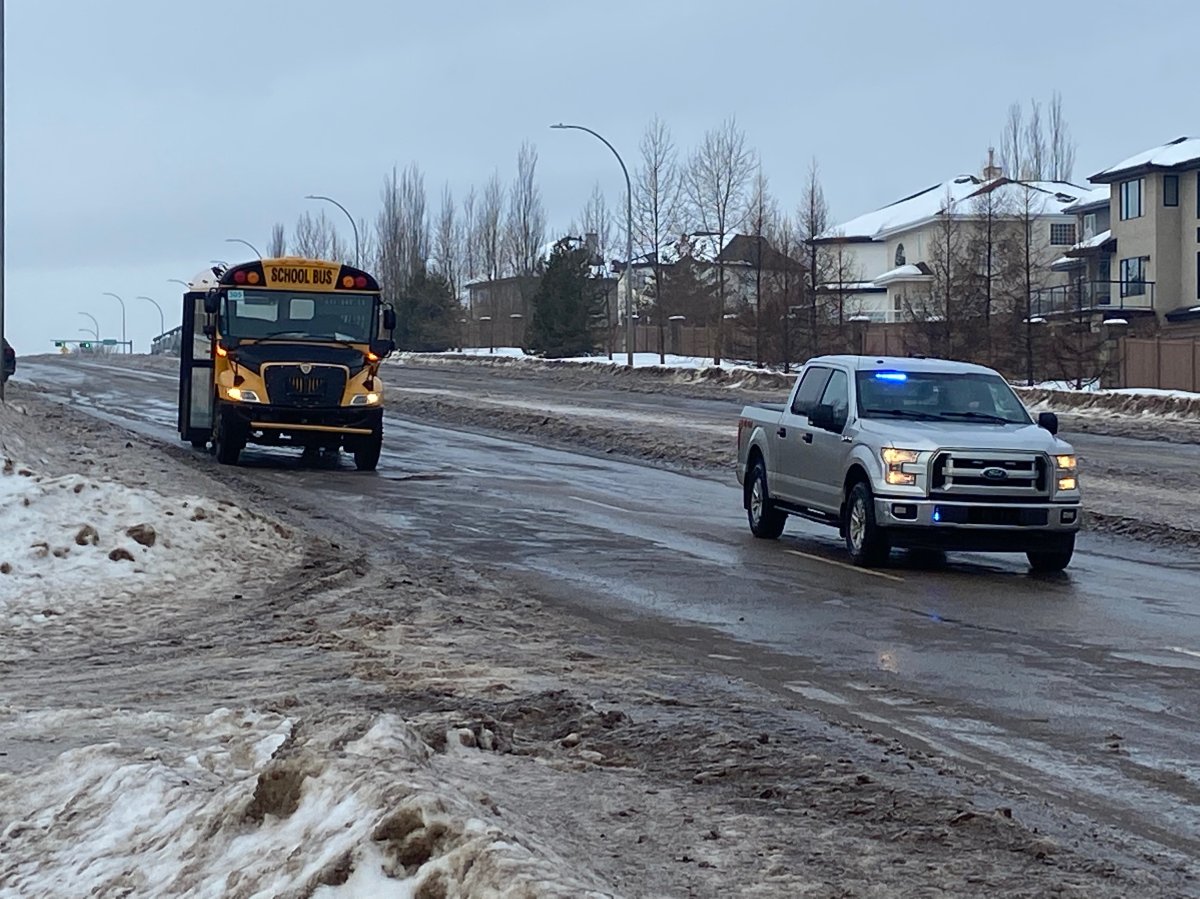 Freezing rain, snow, slippery road conditions in Edmonton area as ...