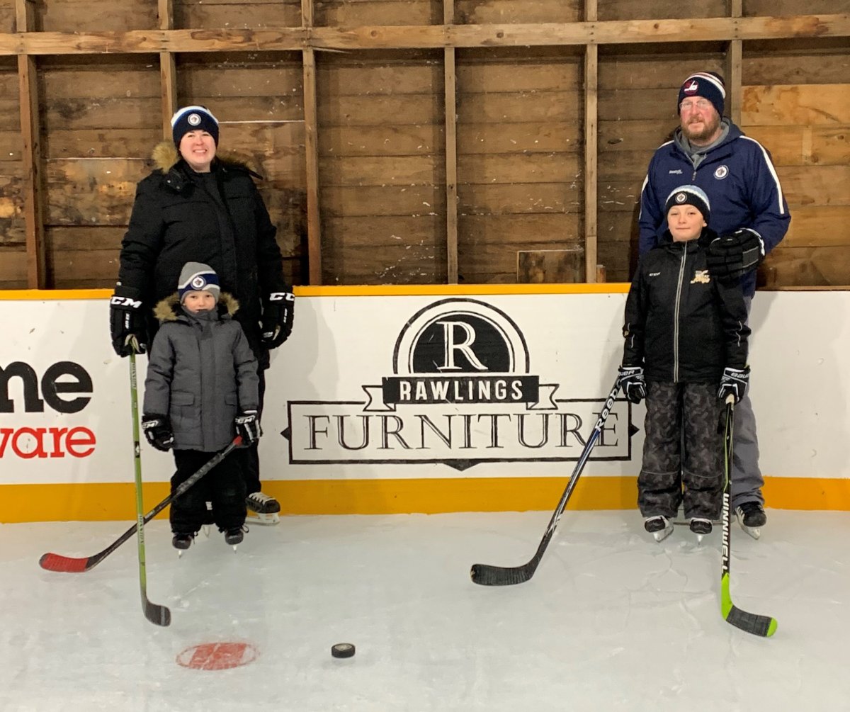 Hockey Night in Hamiota: local family turns heads with sheep barn ...