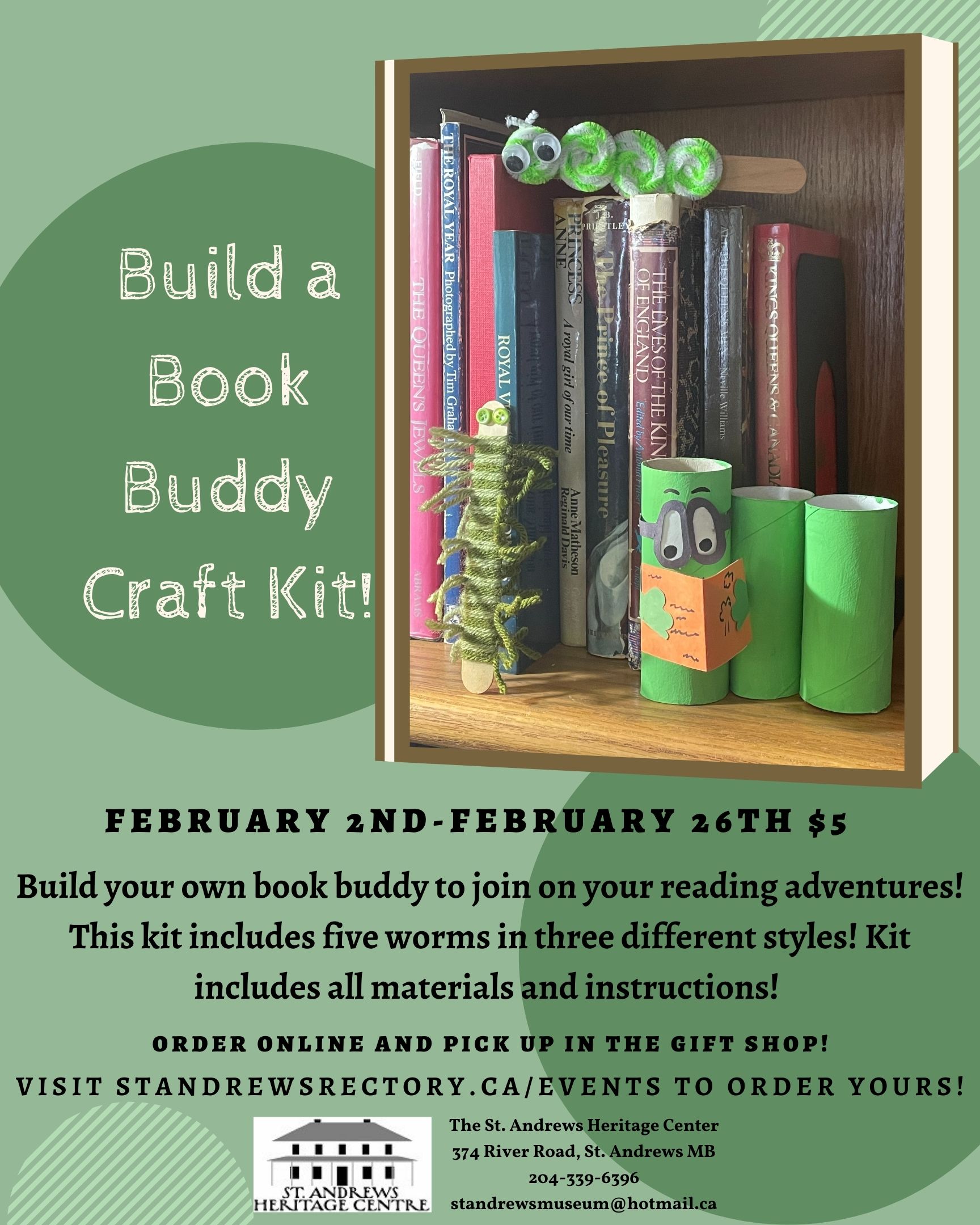 Build a Book Buddy Craft Kit - GlobalNews Events