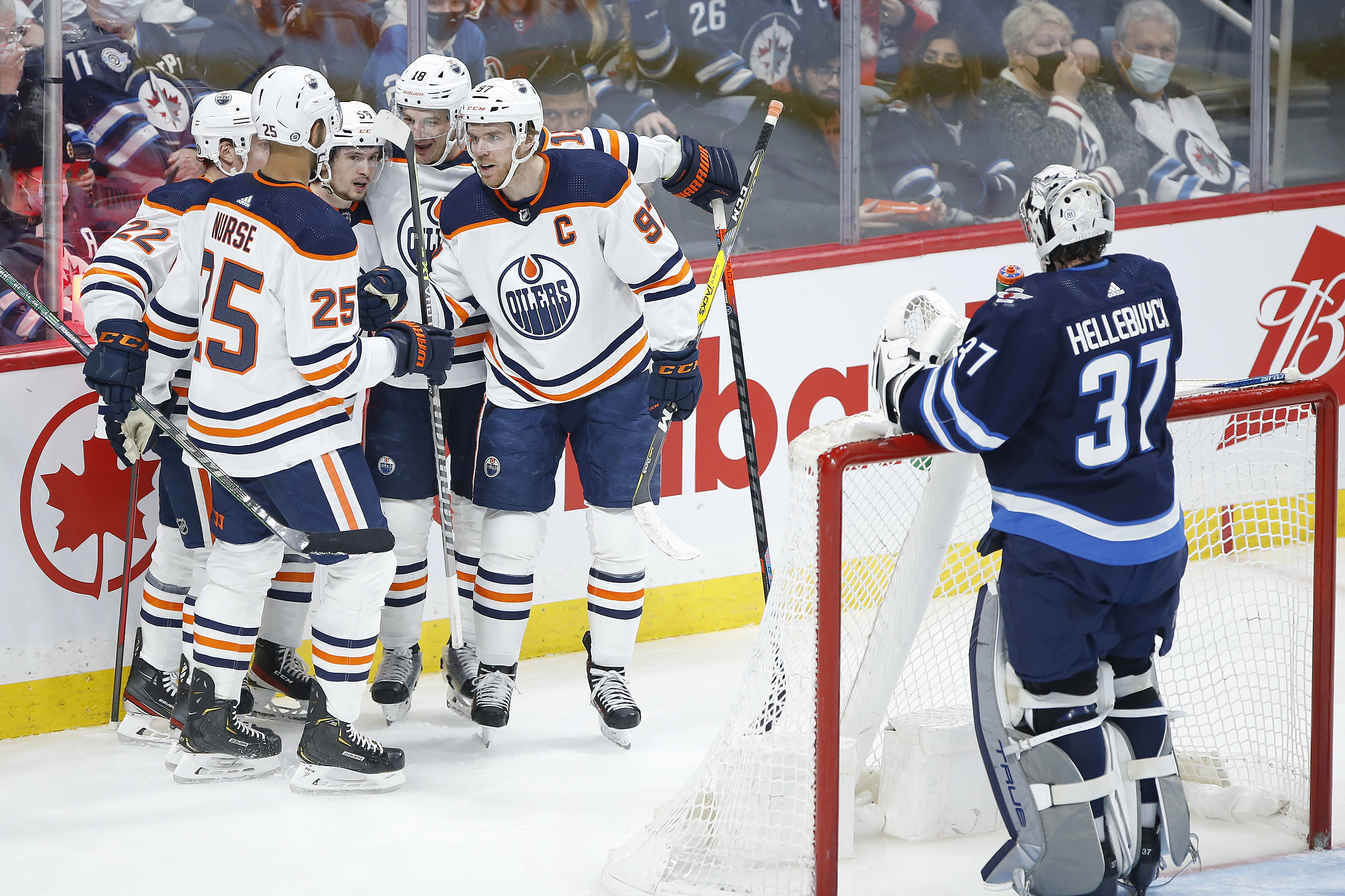 Edmonton Oilers hang on against Jets for 5th straight win - Edmonton ...