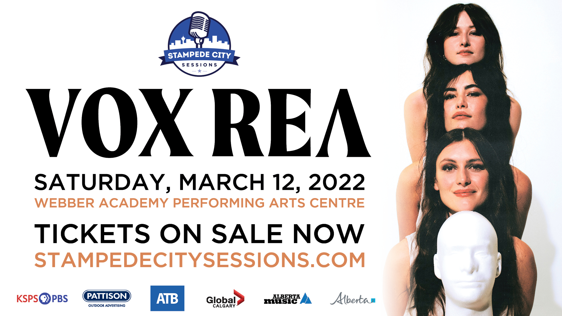 Stampede City Sessions: Vox Rea & Jocelyn Alice, supported by Global ...