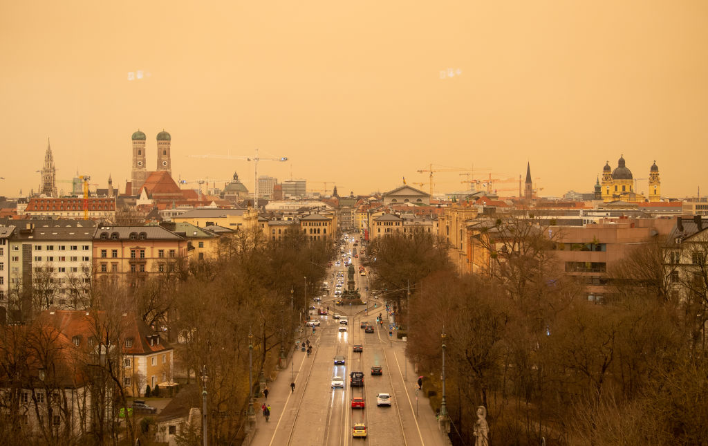 IN PHOTOS: Saharan dust storm blankets the skies over Europe - National ...