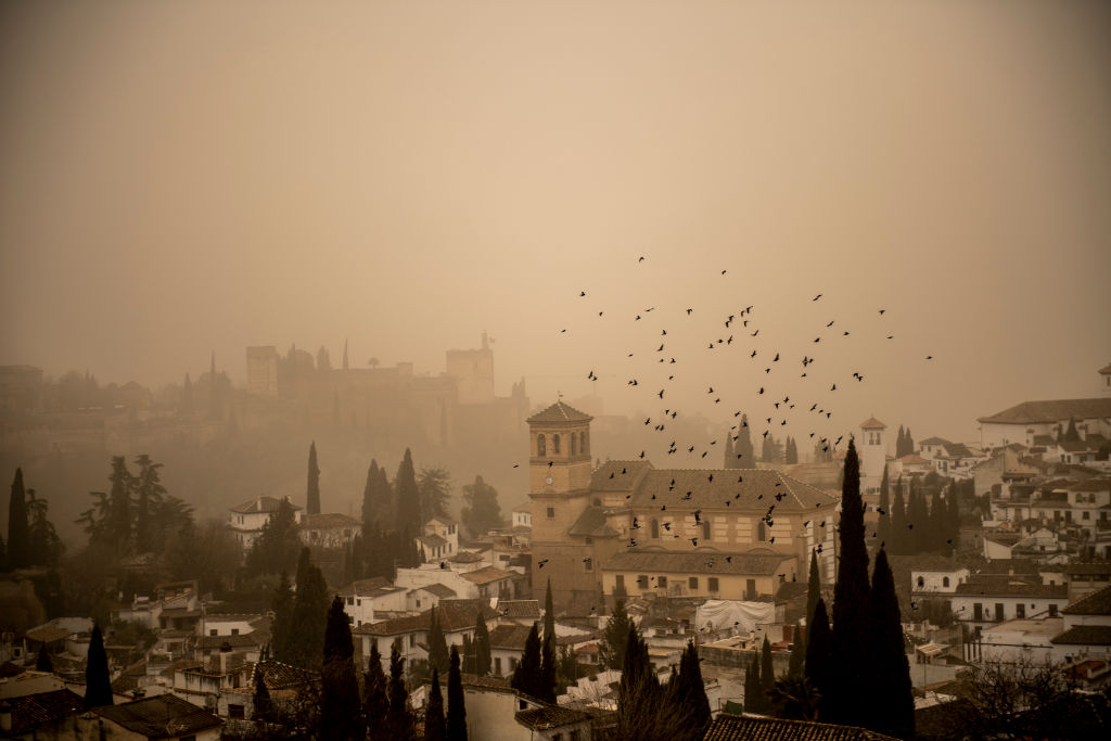IN PHOTOS: Saharan dust storm blankets the skies over Europe - National ...