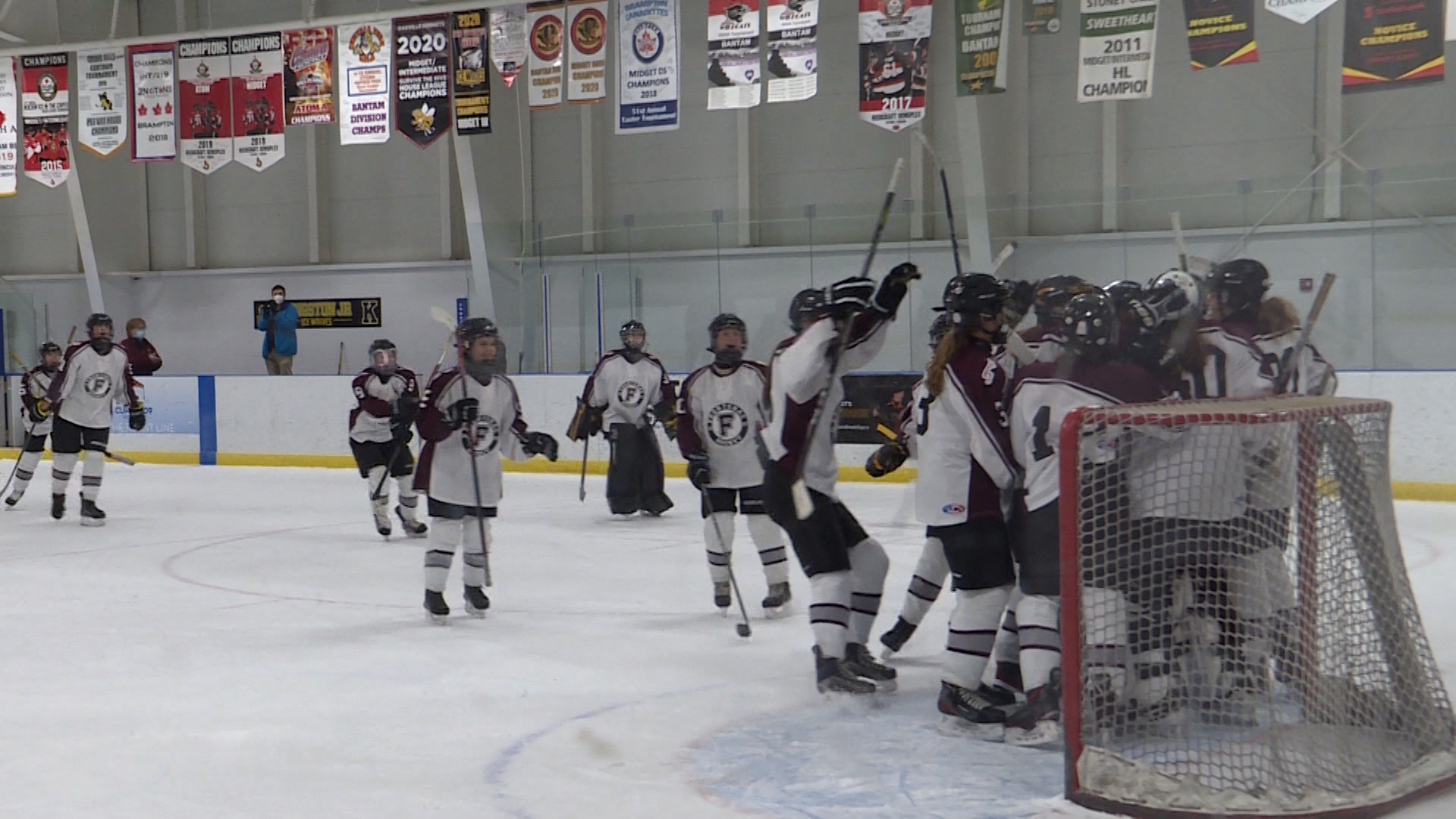 Frontenac Falcons go undefeated in winning KASSAA girls’ hockey title ...