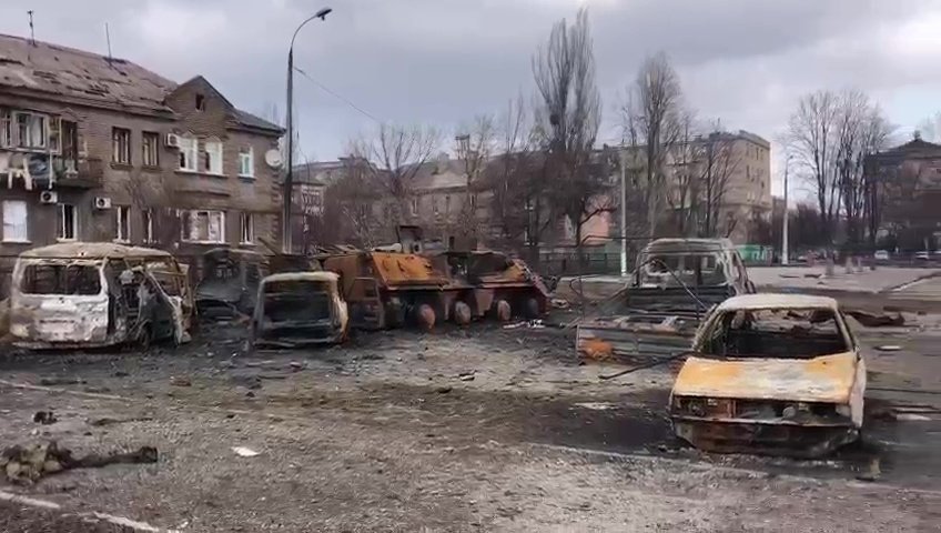 Mariupol reduced to ‘ashes’ by Russian air strikes, Ukraine says amid ...