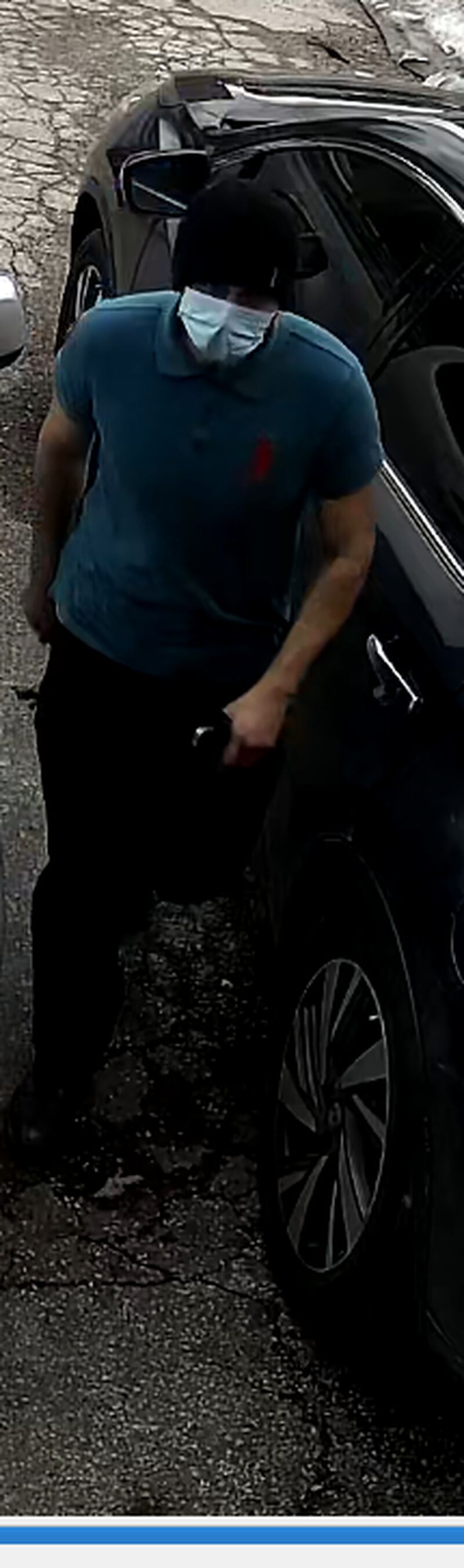 Police seeking to identify suspect after vehicle with child inside ...