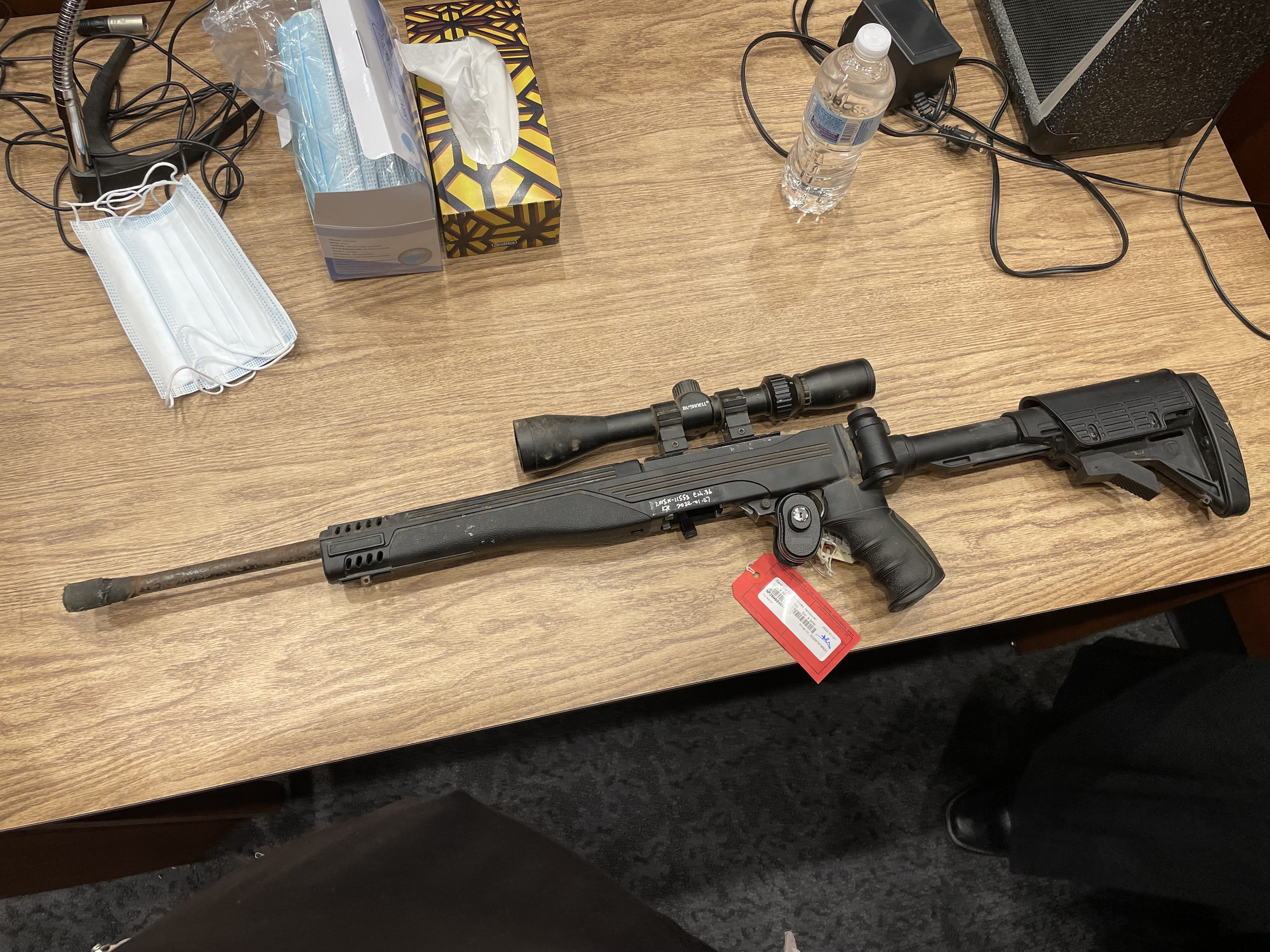 Rifle presented as evidence in Greg Fertuck trial | Globalnews.ca