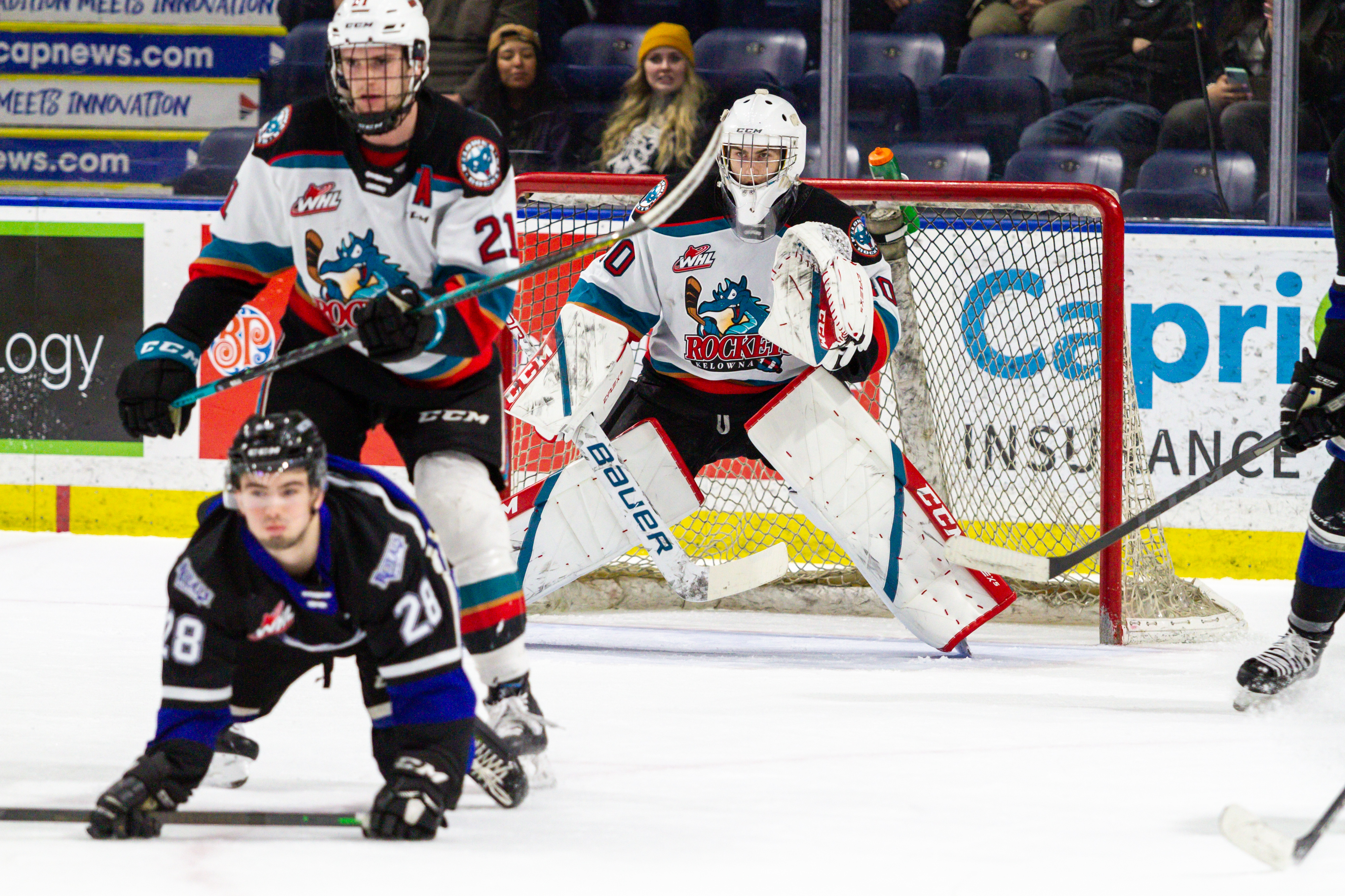 Junior hockey round-up: Rockets blank Royals, Silverbacks double up ...