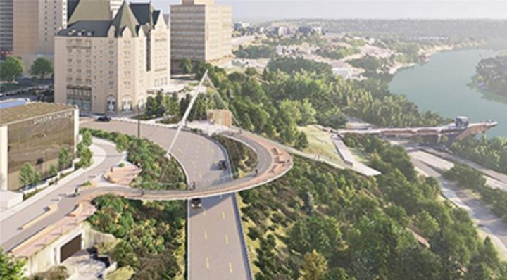 Three proposed designs released of new ‘iconic’ Edmonton pedestrian ...