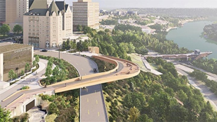 Three proposed designs released of new ‘iconic’ Edmonton pedestrian ...