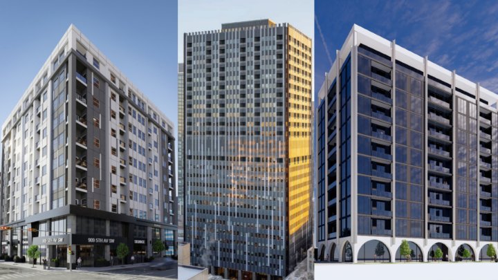 Trio of downtown towers get funds for office-to-residential conversions ...
