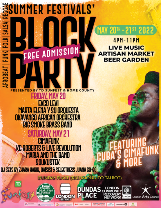Downtown block party among events taking place in London this Victoria ...