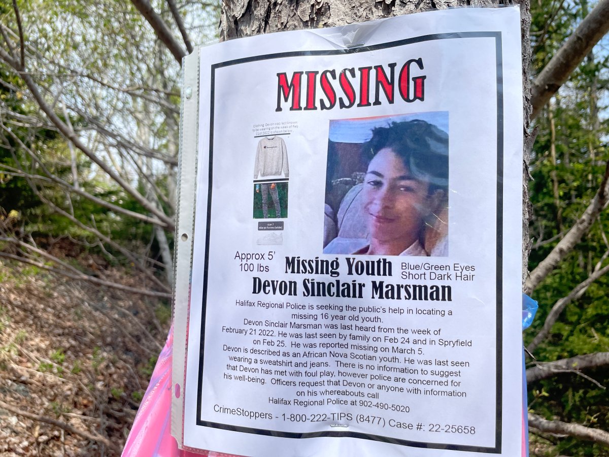 Halifax police say Devon Marsman disappearance is suspicious - Halifax ...