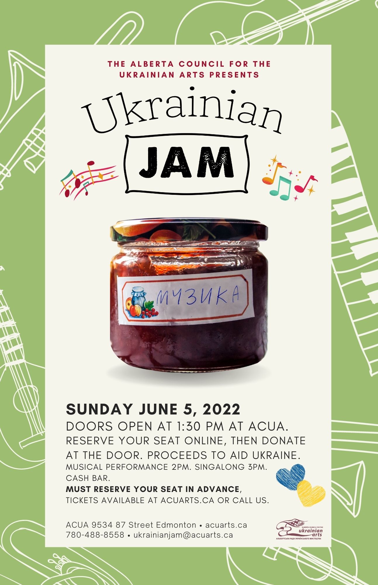 Ukrainian Jam – Music & Sing-Along - GlobalNews Events