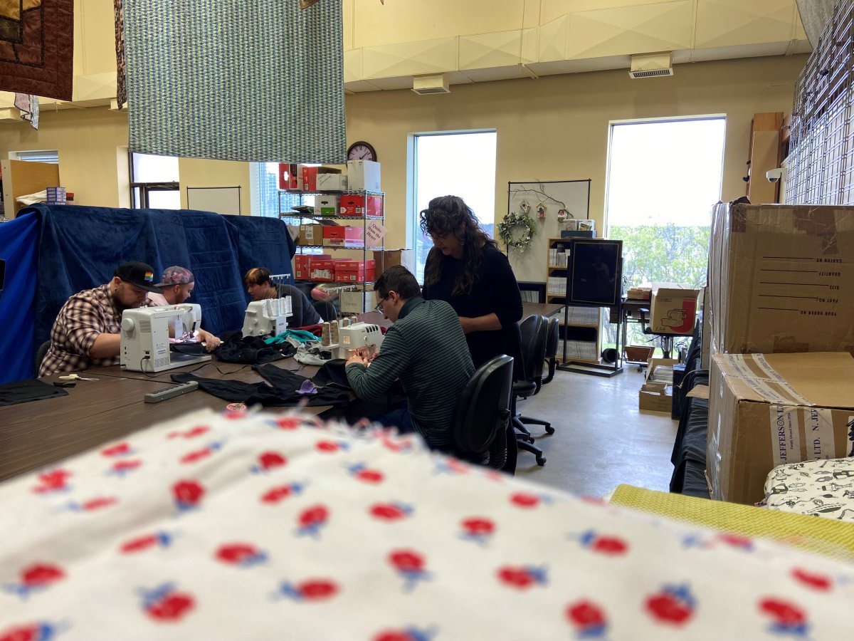 Sewing workshop helps LGBTQ students tailor gender-affirming clothes ...