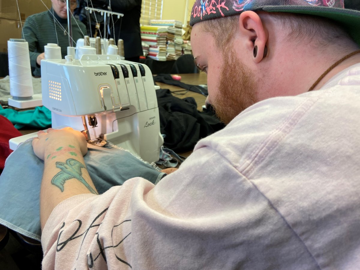 Sewing workshop helps LGBTQ students tailor gender-affirming clothes ...