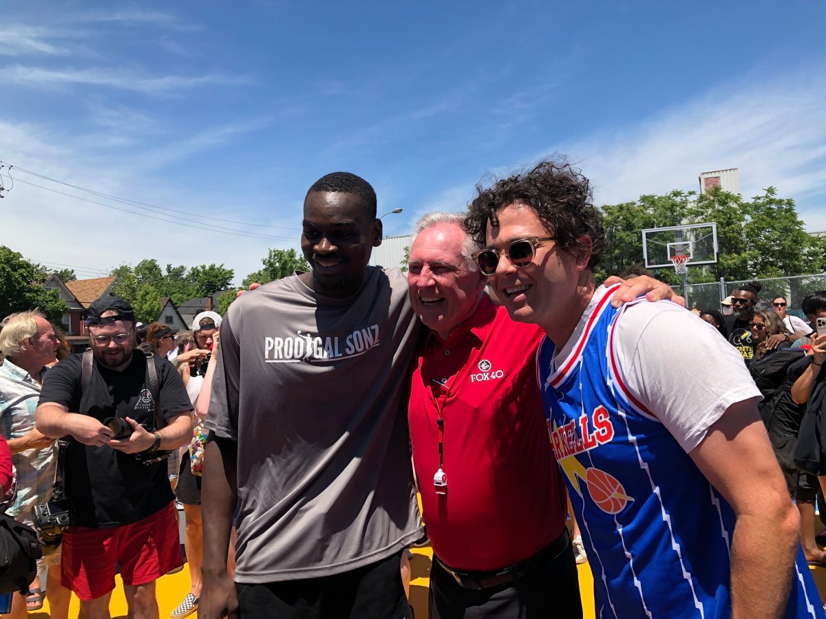 Arkells celebrate with Hamilton community at opening of new Woodlands ...