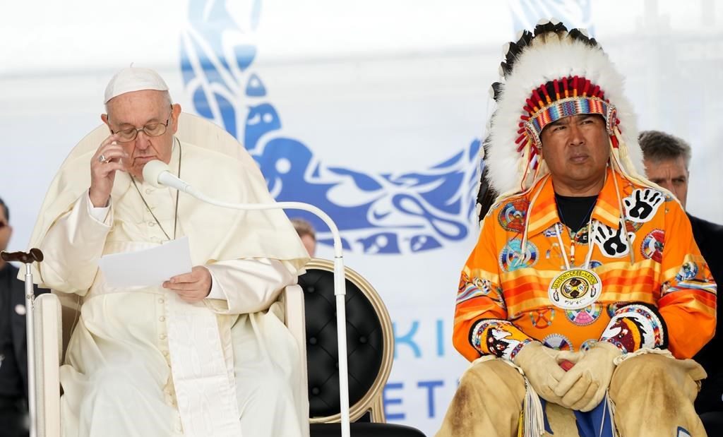 Piikani Nation members return from papal apology ‘still processing ...
