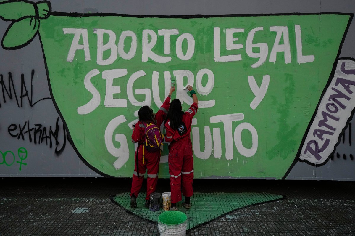 IN PHOTOS: Here’s how green became the colour of abortion rights ...