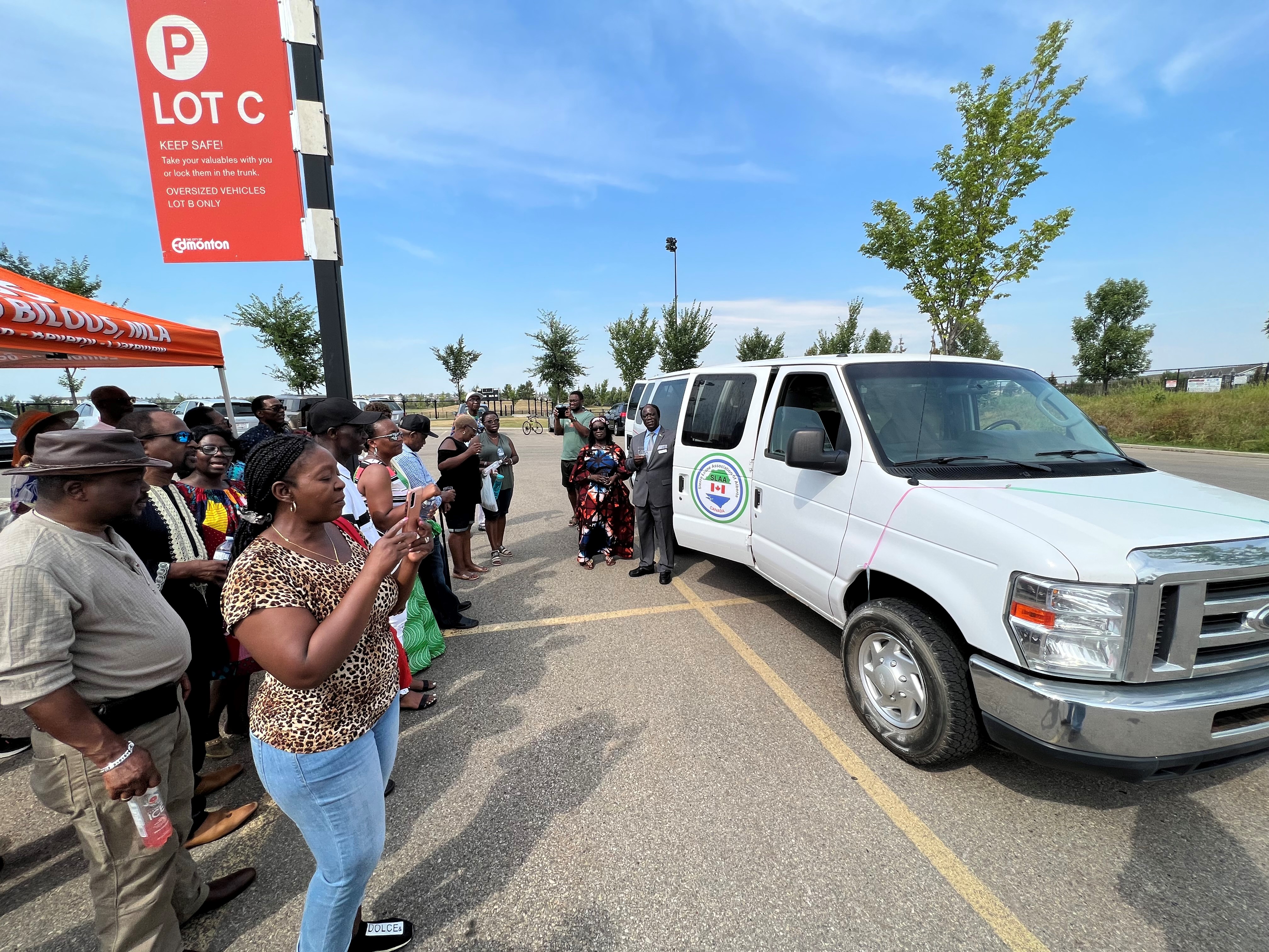 The Sierra Leone Association of Alberta unveils new community van ...