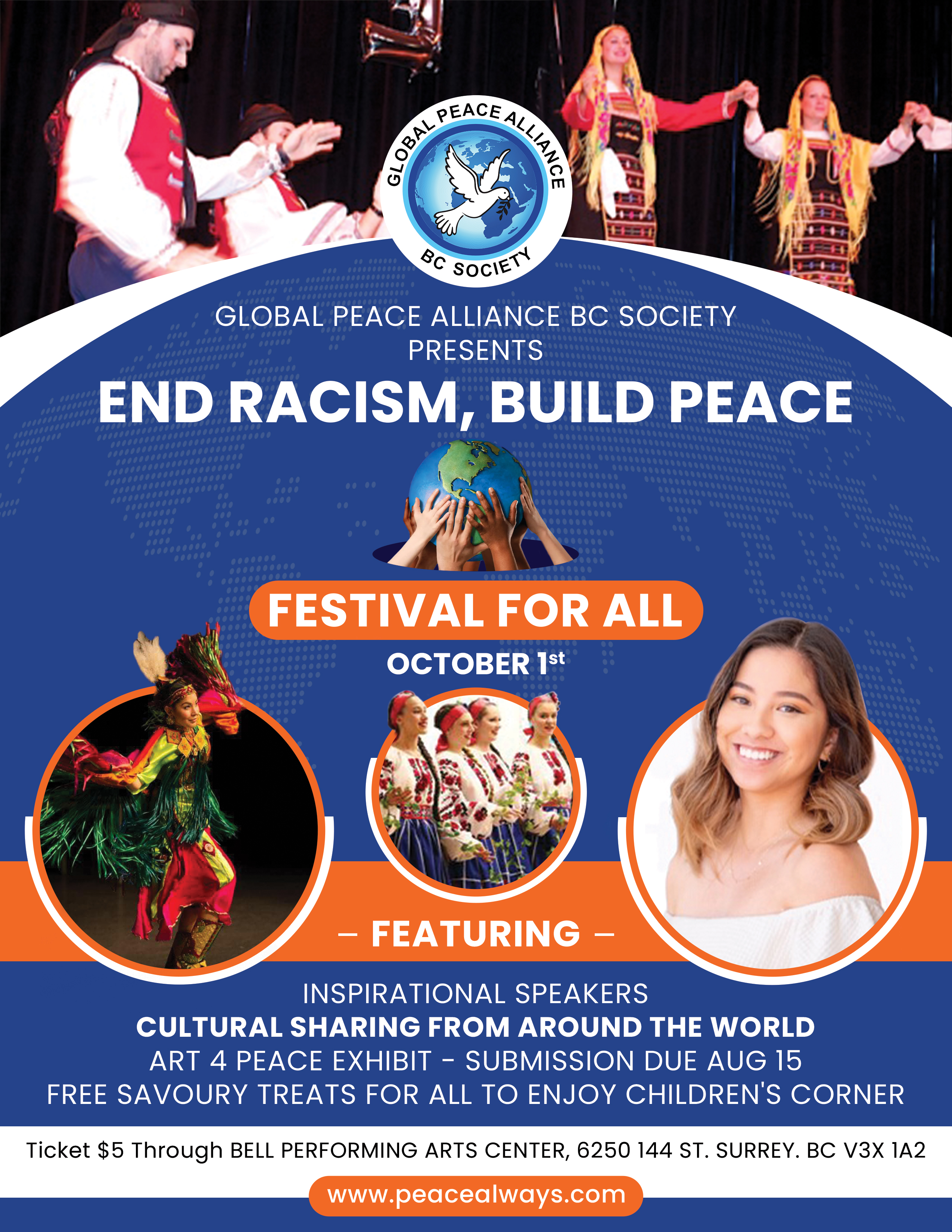 ART4Peace – End Racism. End War. Make Peace - GlobalNews Events
