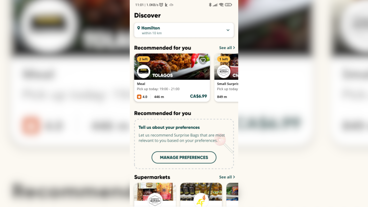 Too Good To Go app reducing restaurant, grocery food waste now in ...