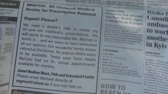 BC doctor newspaper ad | News, Videos & Articles