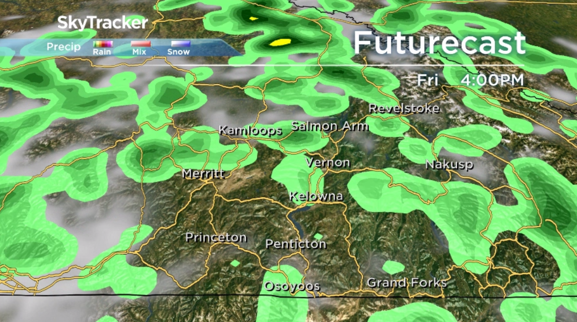 Okanagan weather: Brief relief from heat before 30-degree temperatures ...