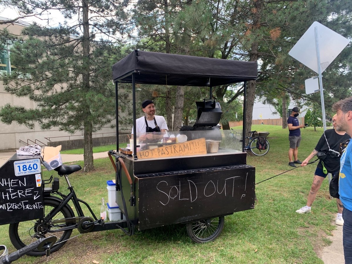 Toronto food cart owner selling pastrami sandwiches aiming for diverse ...