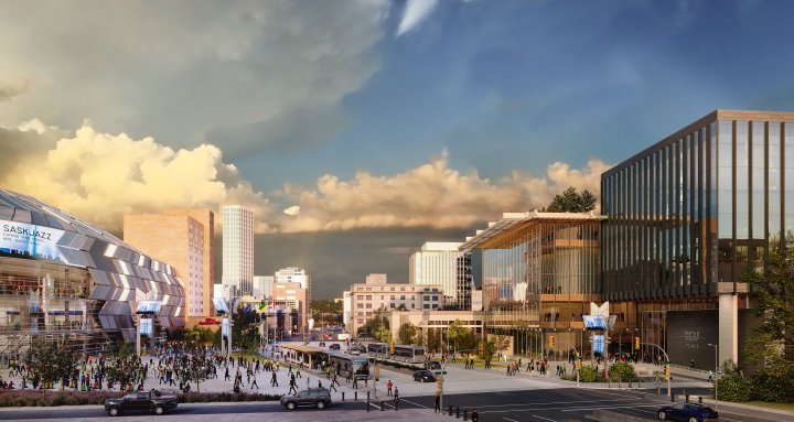 City of Saskatoon showcases concept designs for new downtown arena ...